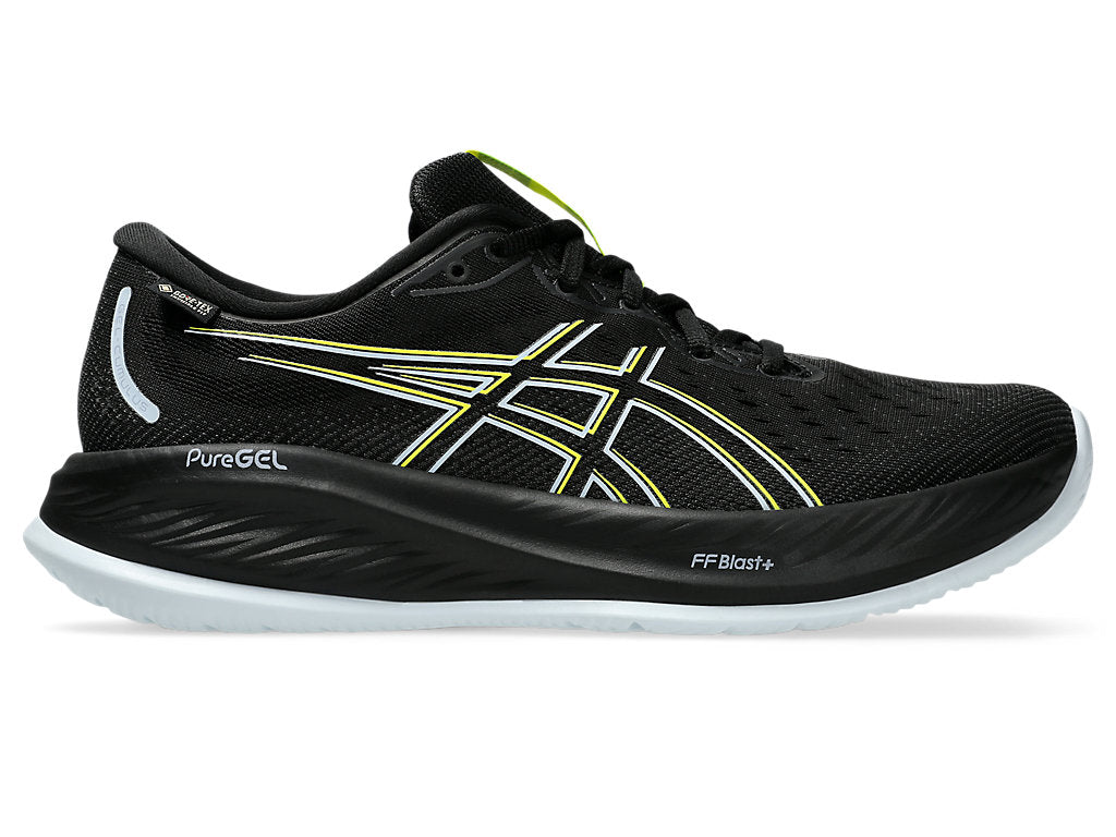 Men's Asics Gel-Cumulus 26 GTX, Black/Cool Grey, 10 D Medium — RELAY