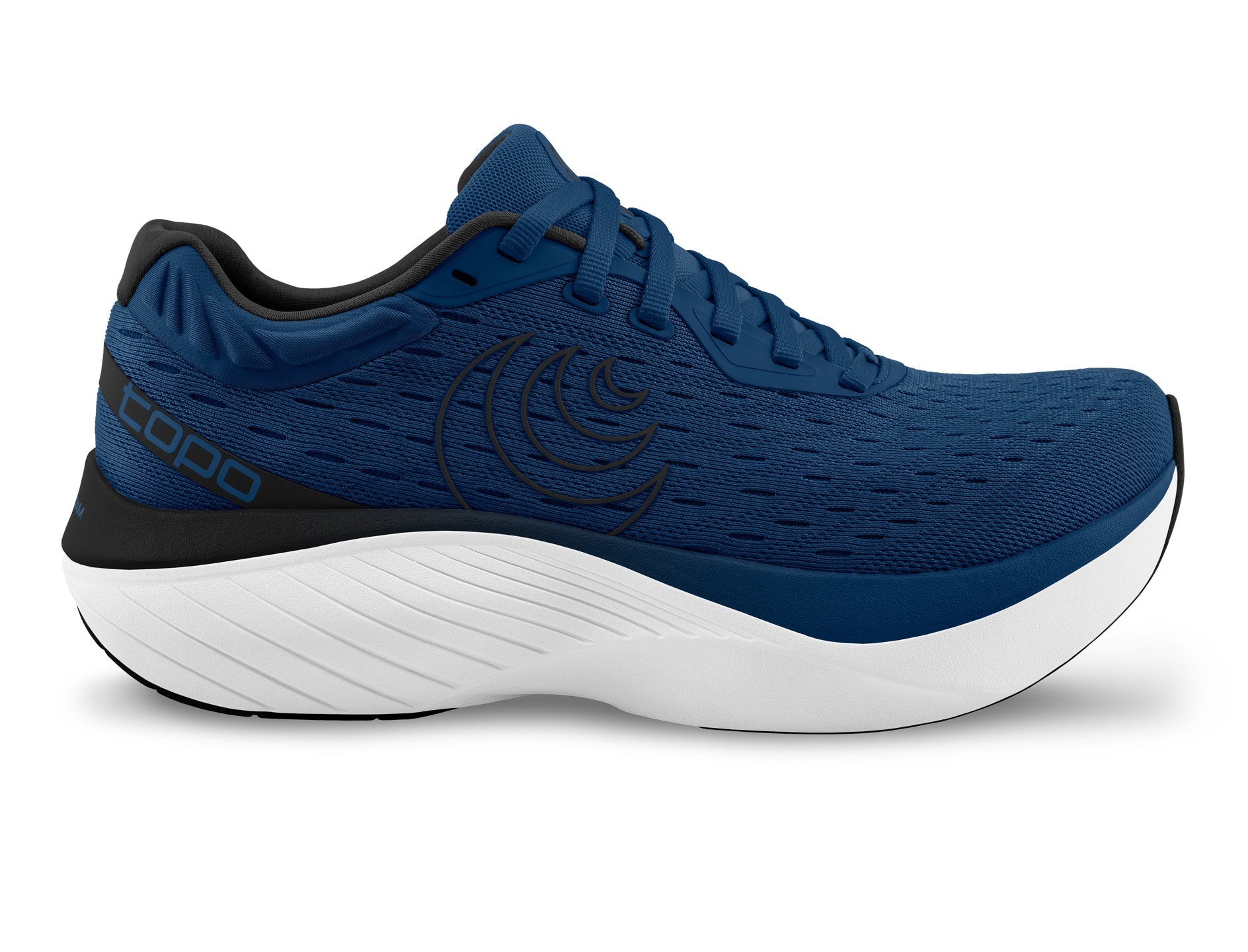 Men's Topo Athletic Atmos, Navy/White, 12 D Medium