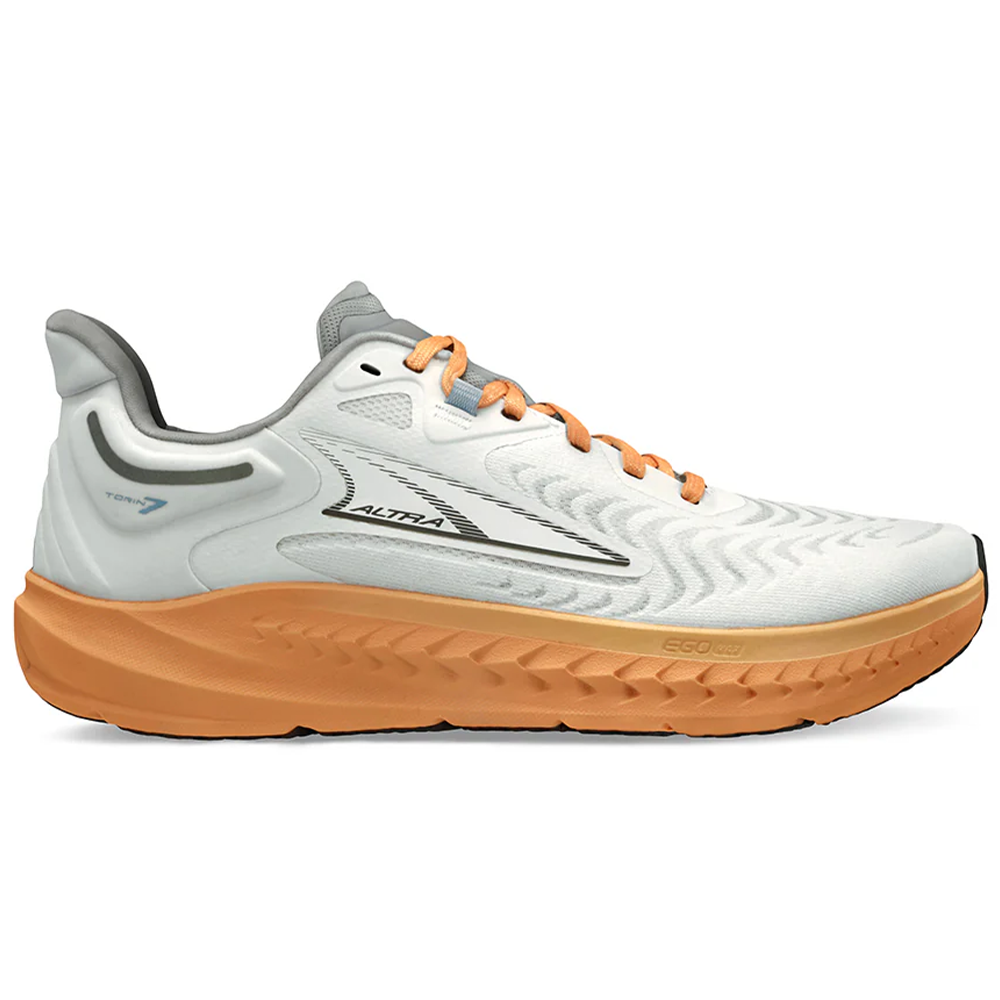 Women's Altra Torin 7, Gray/Orange, 7 B Medium — RELAY