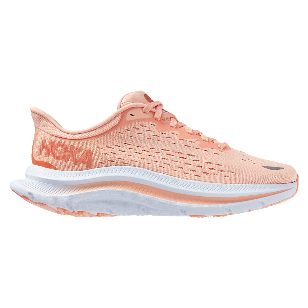 Women's Hoka One One Kawana, Peach Parfait/Shell Coral, 9 B Medium — RELAY