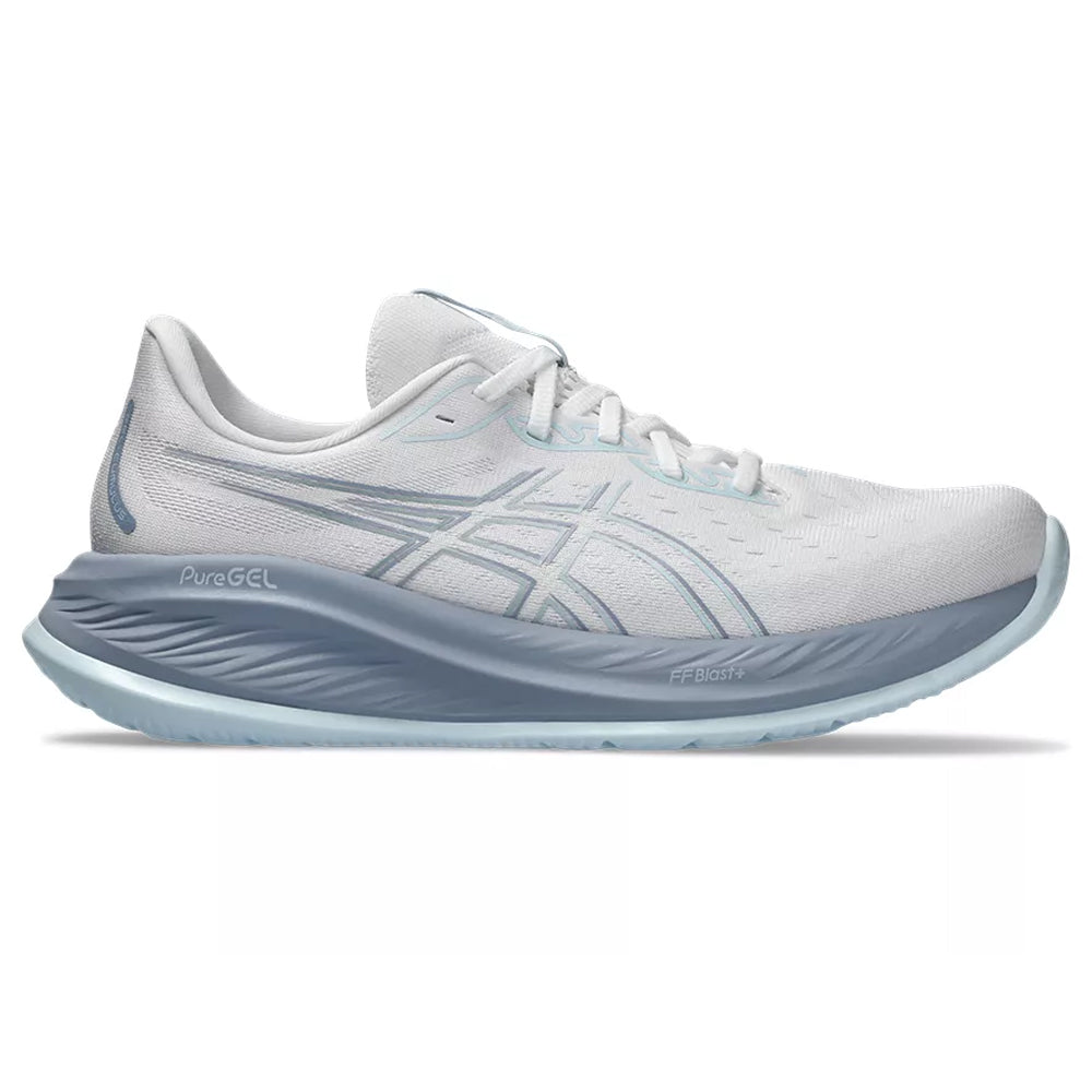 Men's Asics Gel-Cumulus 26, White/Cool Grey, 11 2E Wide — RELAY