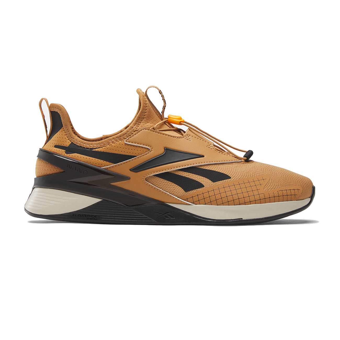 Women's Reebok Nano X3 Froning, Court Brown/Core Black/Stucco, 8 B Med