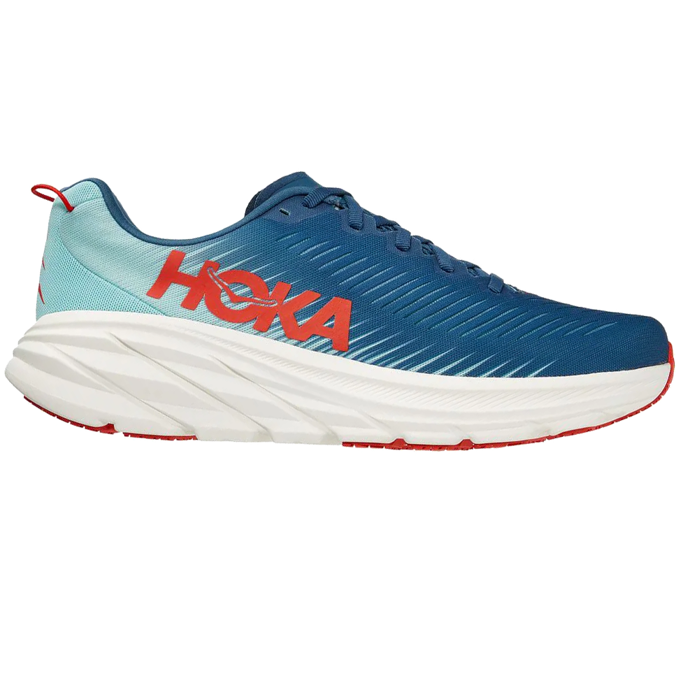 Men's Hoka Rincon 3, Real Teal/Eggshell Blue, 7.5 D Medium — RELAY