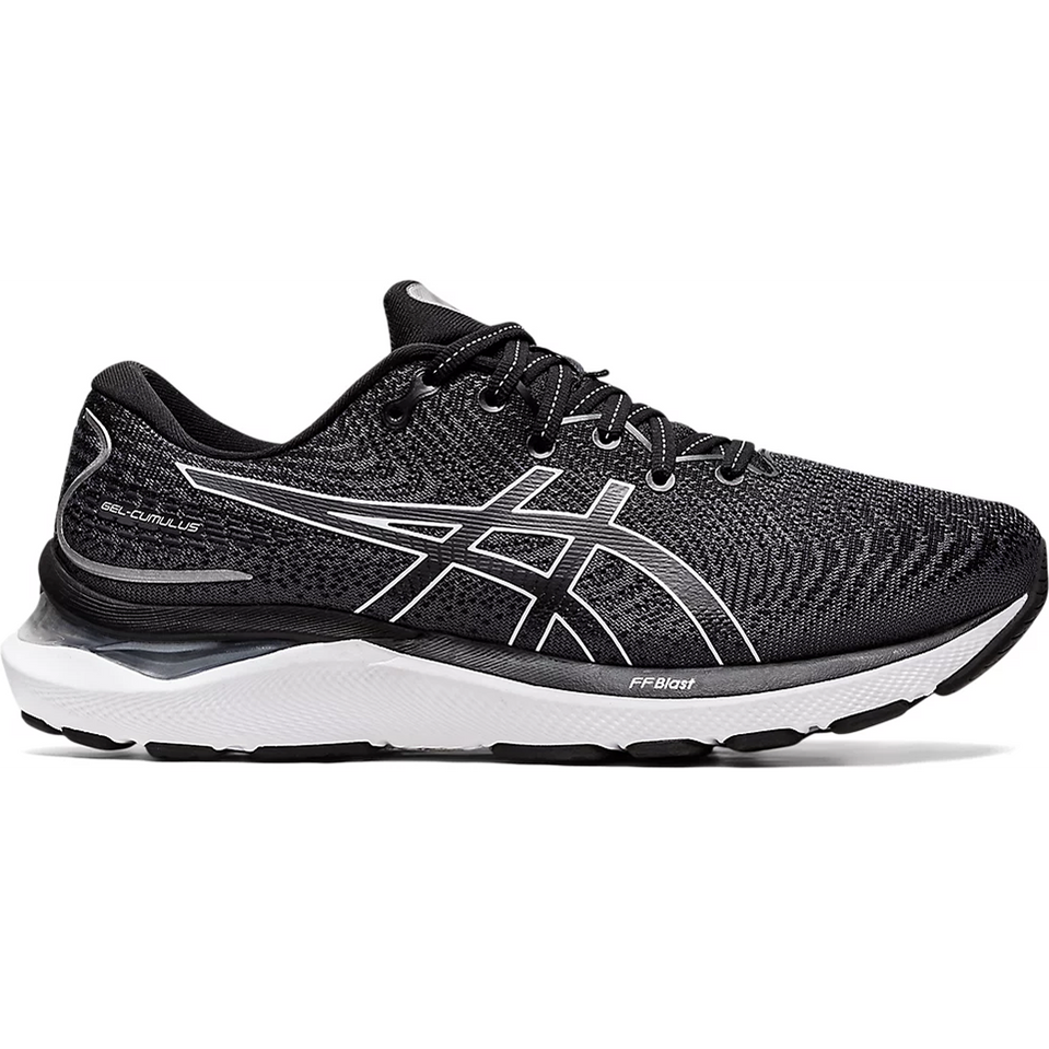 Men's Asics Gel-Cumulus 24, Carrier Grey/White, 10 4E Extra Wide — RELAY