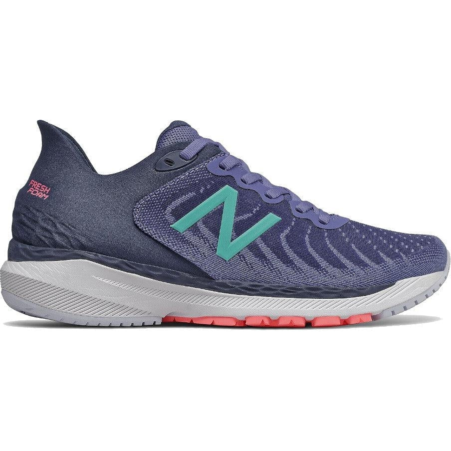 Women's New Balance Fresh Foam 860 v11, Magnetic Blue/Natural Indigo,